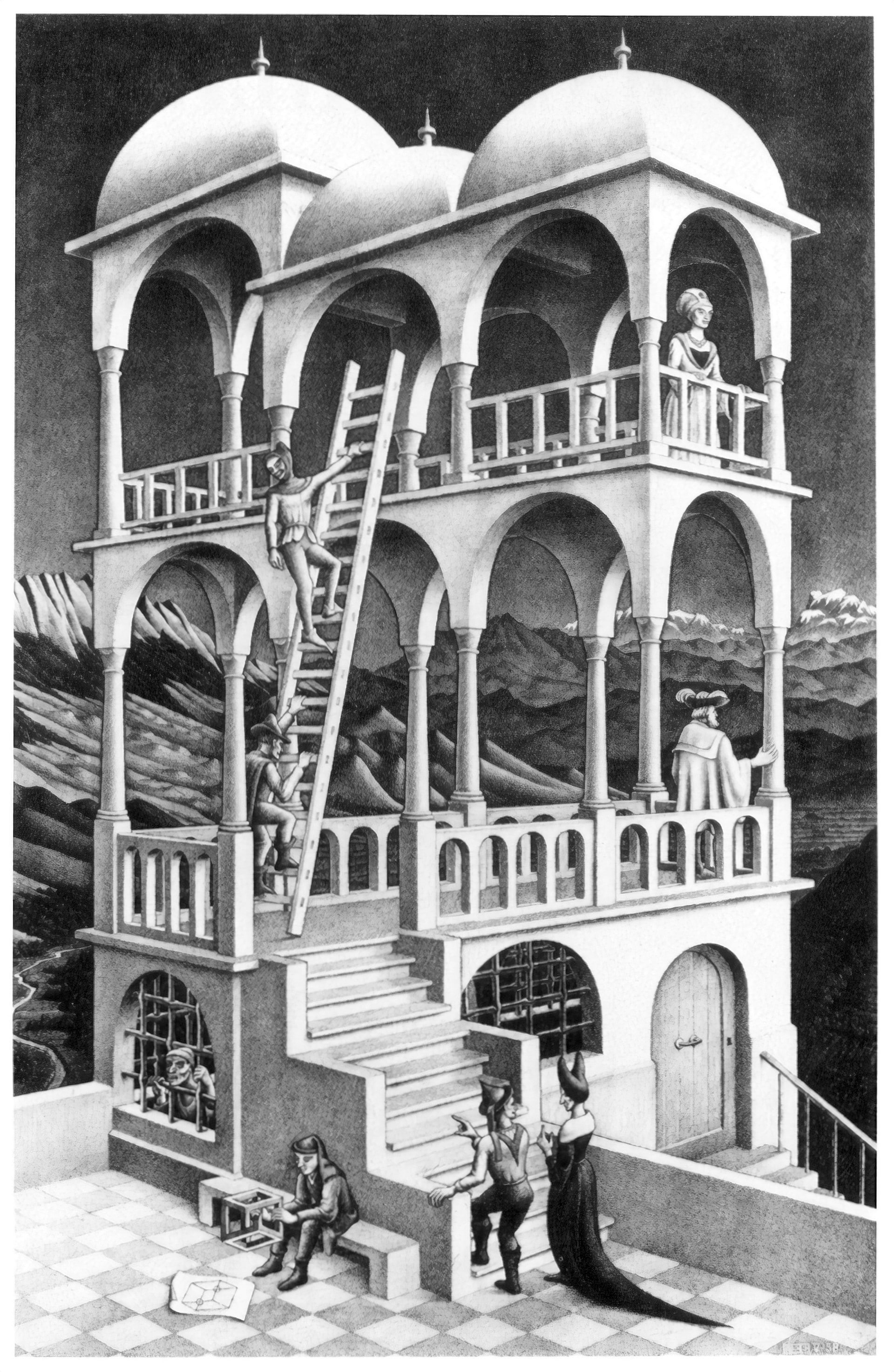Métamorphose du monde - Maurits Cornelis Escher - Le vagabond des étoiles